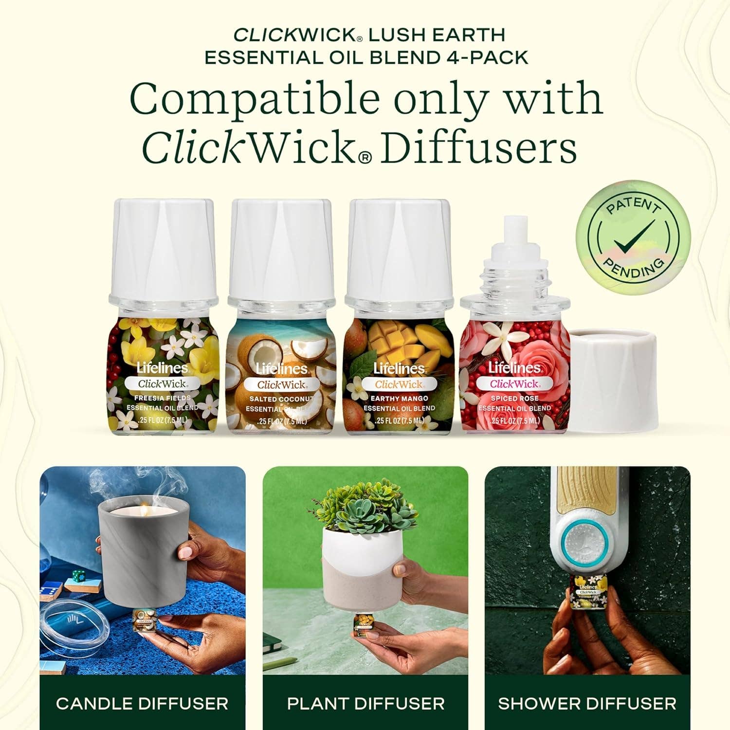 Lifelines Lush Earth Oils – Wolf Den Boutique